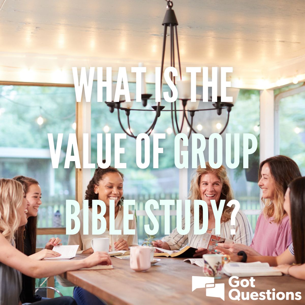 What is the value of group Bible study? | GotQuestions.org