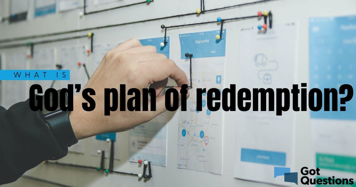 What is God’s plan of redemption? | GotQuestions.org