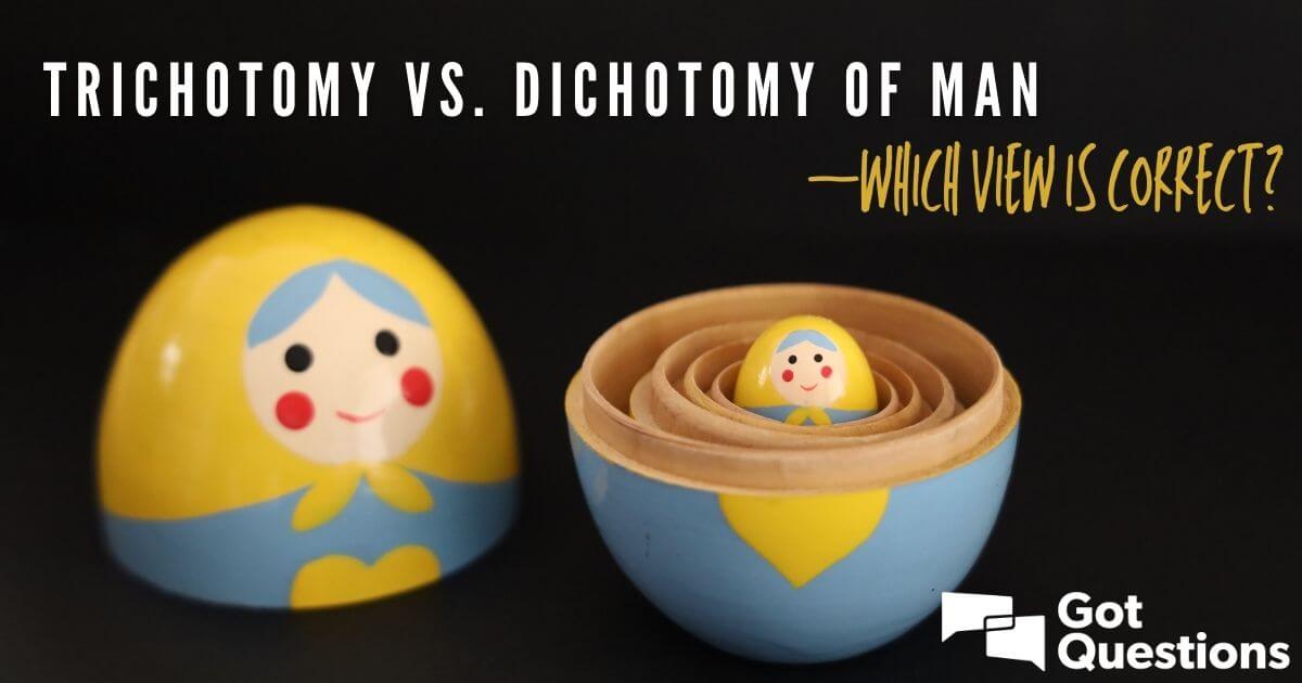 Trichotomy vs. dichotomy of man—which view is correct? | GotQuestions.org