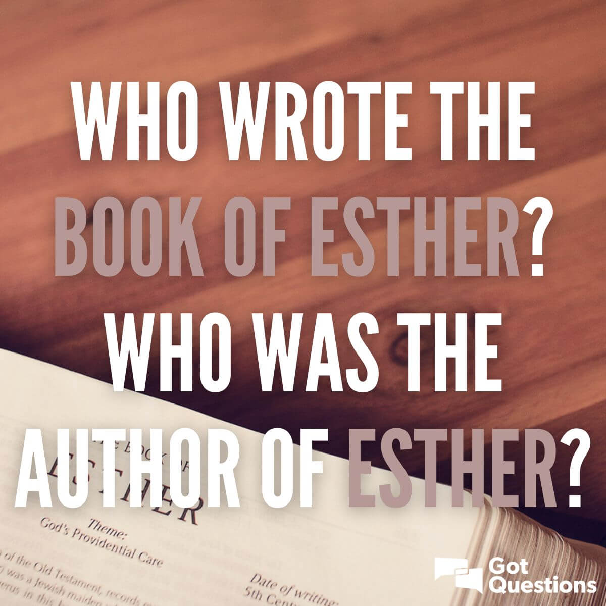 Book Of Esther Bible